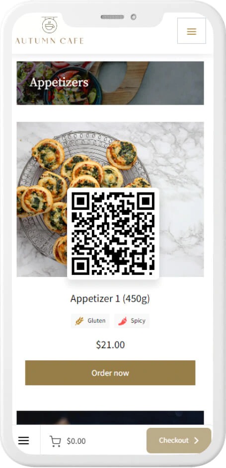 QR Code Menu – My Blog