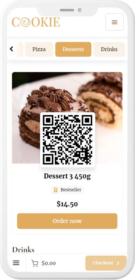 QR Code Menu – My Blog