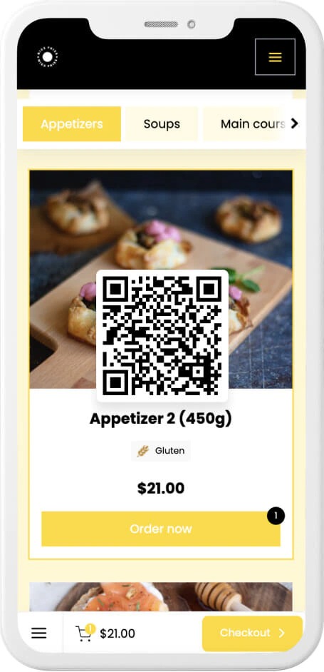 QR Code Menu – My Blog