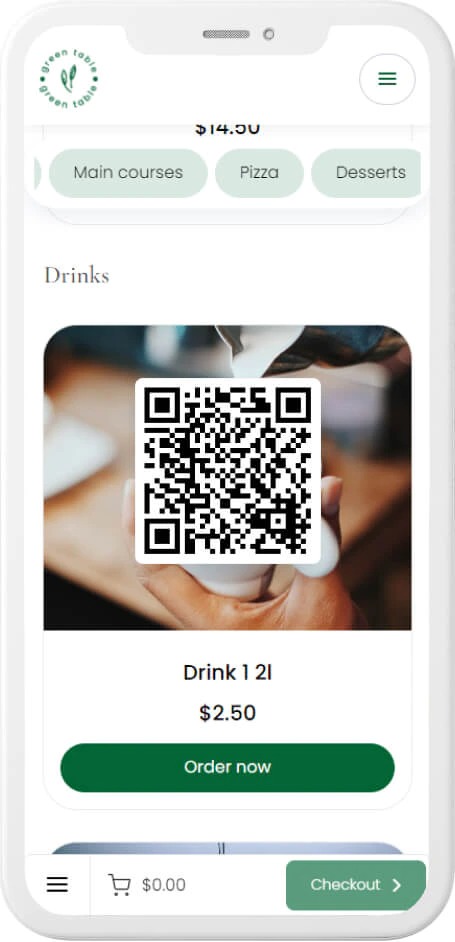 QR Code Menu – My Blog